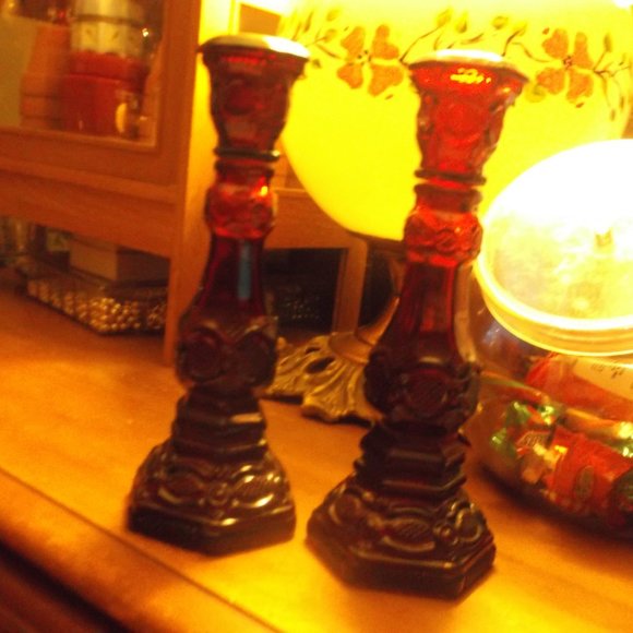 Avon | Accents | Vintage Avon Cape Cod Candle Sticks Set | Poshmark